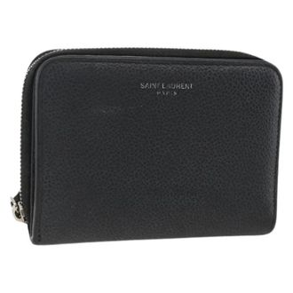 Saint Laurent Pre-owned Vintage Bifold Wallet - - Pre-owned - Damen - Schwarzk - ONE SIZE