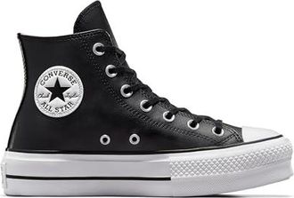 Converse Chuck Taylor All Star Platform Leather High-Top BASKETS À PLATEFORME Femme