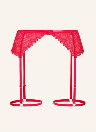 erlich textil Erlich Textil Dreamy Lace G&uuml;rtel Aus Nachhaltiger Spitze - Perfekte Passform rot