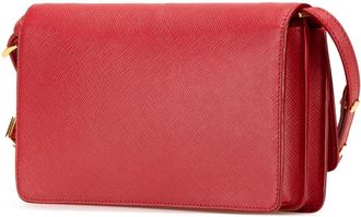 Prada Hobo Bags - Saffiano Lux Bow Wallet On Strap - Gr. unisize - in Rot - f&uuml;r Damen