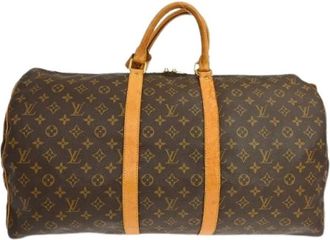 Louis Vuitton unisex, Pre-owned, Brun, Taille: ONE Size Sac Keepall Pre-owned