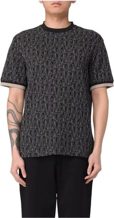 Emporio Armani Homme, Tops, Noir, Taille: 2XL T-shirt