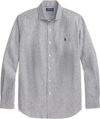 Polo Ralph Lauren Homme, Chemises, Gris, Taille: L Woven Sport Shirt