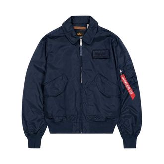 Alpha Industries Herren, Jacken, Blau, XLGr&ouml;&szlig;e