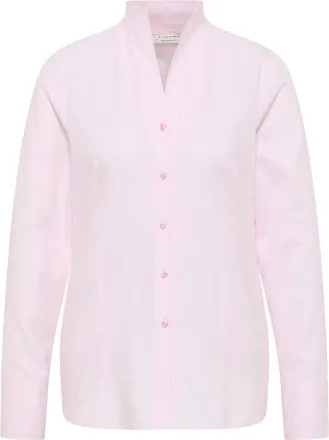 Eterna Zeitlose Chic Jacquardbluse - - Blouses & Shirts - Damen - Rosa - XL