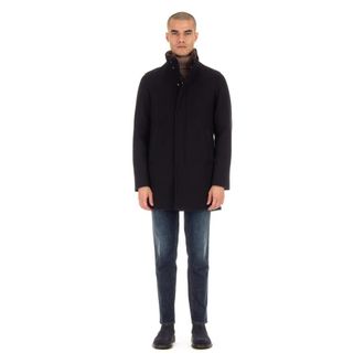 Herno Einreiher-M&auml;ntel - - Coats - Herren - Blau - 3XL