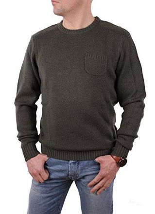 Timberland Pull pour homme Beech River Pkt Crew, kaki, M