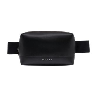 Marni Shoelace Strap Crossbody Bag - - Bags - Herren - Schwarzk - ONE SIZE