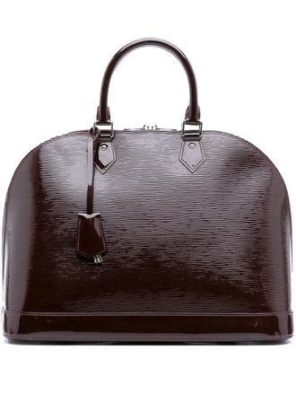 Louis Vuitton 2011 Electric Epi Alma GM Handtasche - Rot