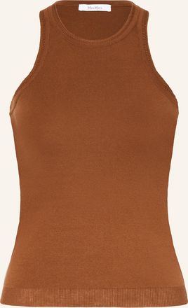 Max Mara Stricktop Arnes braun
