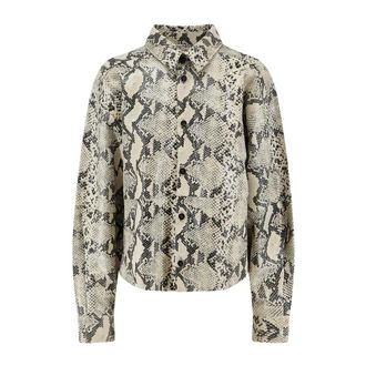 Alysi Camicia Python - - Blouses & Shirts - Damen - Mehrfarbig - S