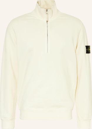 Stone Island Sweat-Troyer weiss
