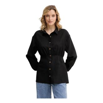 Never Fully Dressed Femme, Blouses et Chemises, Noir, Taille: 40 FR Zoe Shirt