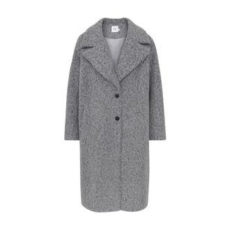 Tiffany & Co. Femme, Manteaux, Gris, Taille: 38/40 FR Manteau Long Gris Bross&eacute;