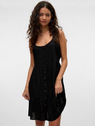 Vero Moda Trägerkleid VMBUMPY SHORT SINGLET DRESS WVN GA NOOS Sommerkleid
