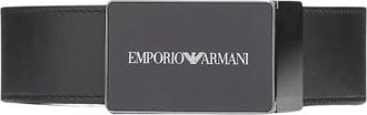 Emporio Armani Homme, Accessoires, Noir, Taille: ONE Size Belt