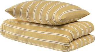 Uncover by Schiesser Bettwäscheset Colorado - Renforcé - 2-teilig - 135x200cm - Senf