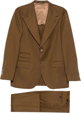 Gabriele Pasini Homme, Manteaux, Brun, Taille: M Manteau crois&eacute;