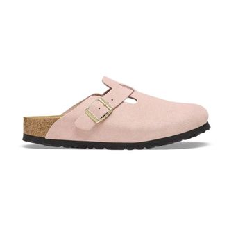 Birkenstock Femme, Chaussures, Rose, Taille: 40 EU Boston Sandales en Daim