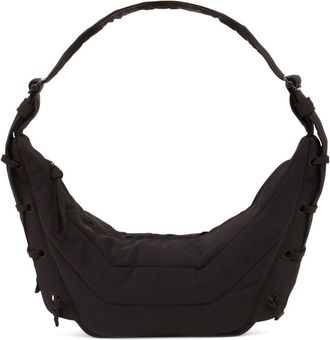 Christophe Lemaire Kleine Soft Schultertasche - Braun