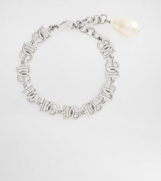 Dolce & Gabbana Gliederarmband Multi-logo Dg - Frau Bijoux Silber Metall Onesize