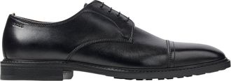 HUGO BOSS Schn&uuml;rschuhe f&uuml;r Herren, Leder (Schwarz)