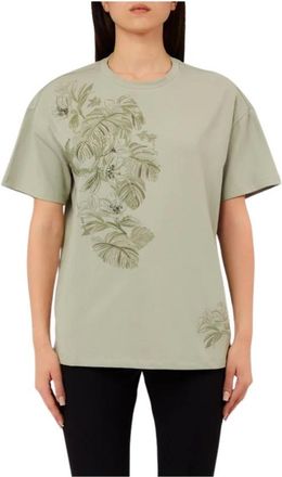 Liu Jo Femme, Tops, Vert, Taille: 34 FR Js088-P9639 T-Shirt