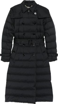Burberry Belted Hooded Puffer Coat