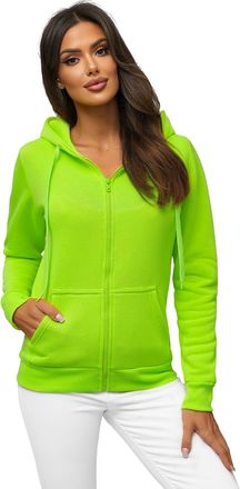 OZONEE Damen Kapuzenpullover Sweatjacke Sweatshirt Farbvarianten Kapuzenjacke Kapuzenpulli Langarm Kapuze Hoodie Sport Style Casual Fitness Basic Training 77