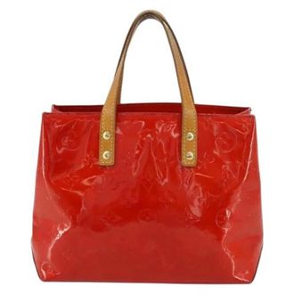 Louis Vuitton Sac Cabas Pre-owned en Toile - Femme - Pre-owned - Rouge - Taille: ONE Size
