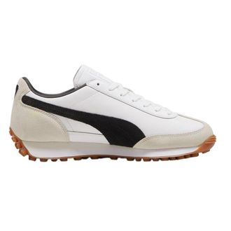 Puma Easy Rider Vintage Sneaker f&uuml;r Herren, Leder, niedrig geschnitten (Wei&szlig;/Schwarz)
