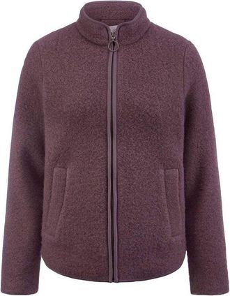 Hessnatur Fleecejacke Regular aus reiner Bio-Merinowolle (1-St)