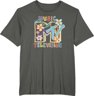 Giesswein Music Television Distressed Kid Drawn Classic Logo T-Shirt