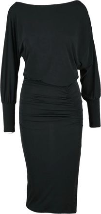 Dixie Femme, Robes, Noir, Taille: 38 FR Abito lungo in jersey