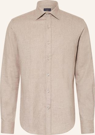 Paul & Shark Paul & Shark Flanellhemd Comfort Fit beige