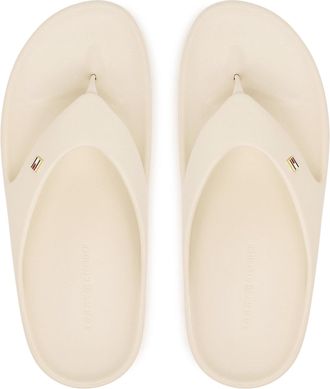 Tommy Hilfiger Zehentrenner Tommy Hilfiger FW0FW09200 &Eacute;cru