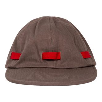 Brain Dead unisex, Accessoires, Brun, Taille: ONE Size Chapeau Papillon Marron avec Large Bord