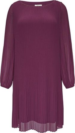 s.Oliver Minikleid Kleid Plissiertes Chiffonkleid