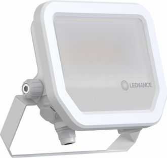 Ledvance Ledvance LED-Strahler aus Aluminium, Weiß, 17 W, 2200 lm, 100D - 830 Warmweiß | IP66 - symmetrisch