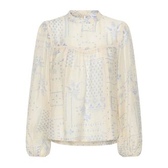 Saint Tropez Damen, Blusen & Hemden, Beige, SGr&ouml;&szlig;e