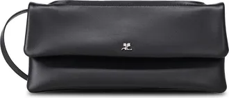 Courrèges Cuff Clutch aus Leder