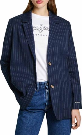 Pepe Jeans London Damen Dori Baby Jacke, Blau (Dulwich Blue), XS