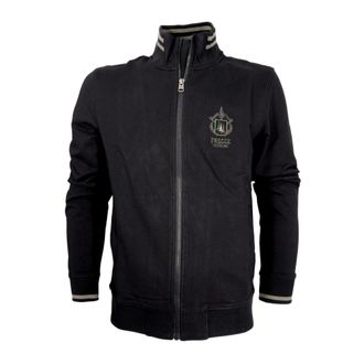 Aeronautica Tricolori Pfeile Rei&szlig;verschluss Pullover Schwarz - - Sweatshirts & Hoodies - Herren - Schwarzk - 4XL