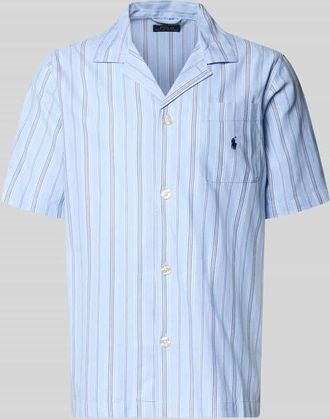 Ralph Lauren Comfort Fit Pyjama-Oberteil aus reiner Baumwolle