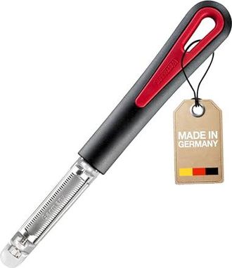 Westmark Eplucheur de Tomates et de Kiwis avec Lame dentelée, Lame en Acier inoxydable/plastique, Tomfix Gallant, Noir/Rouge, 29462270