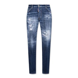 Dsquared2 Homme, Jeans, Bleu, Taille: XL Jeans Slim-fit