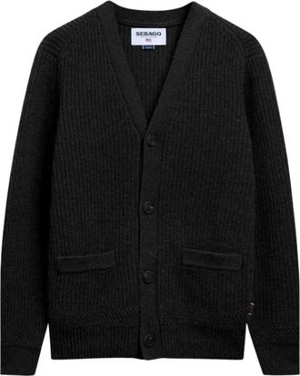 Sebago Chandler Cardigan - - Knitwear - Herren - Grau - L