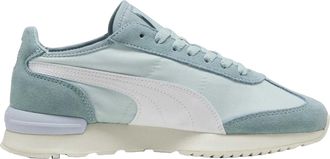 Puma R78 Wind Sneaker f&uuml;r Herren/Damen Unisex, Leder (Blau/Wei&szlig;)