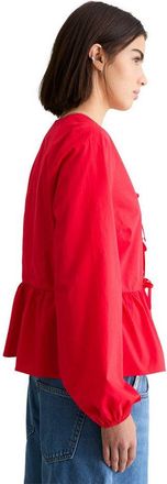 Marc O'Polo Denim Langarmbluse aus reiner Bio-Baumwolle