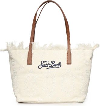 MC2 Saint Barth Femme, Sacs, Blanc, Taille: ONE Size City Bag Medium